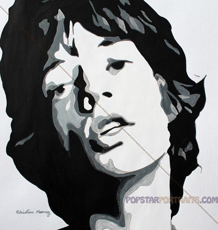 Mick Jagger | Christine Mooney | The Art of Christine Mooney | St ...